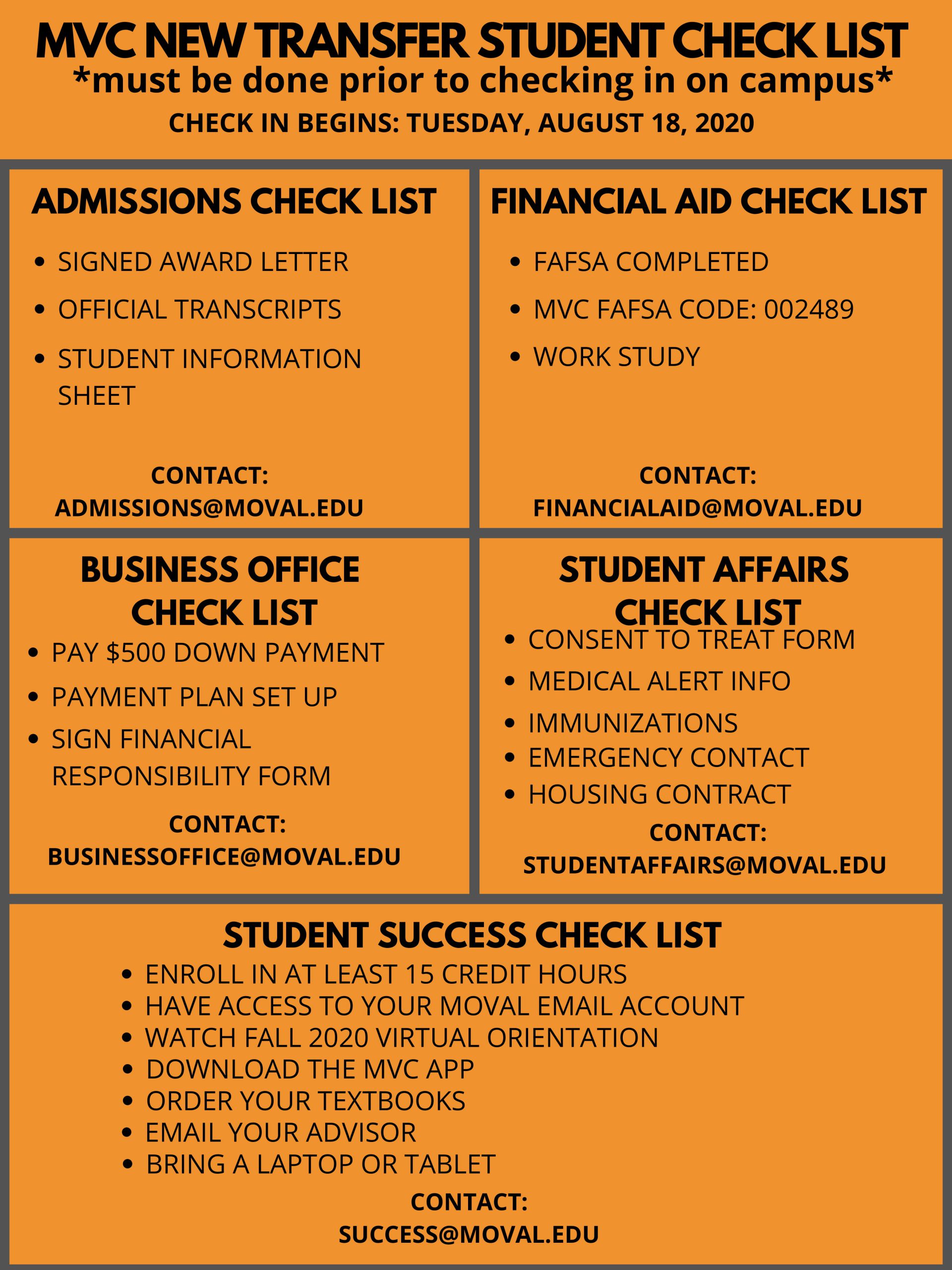 New Student Orientation - Missouri Valley College